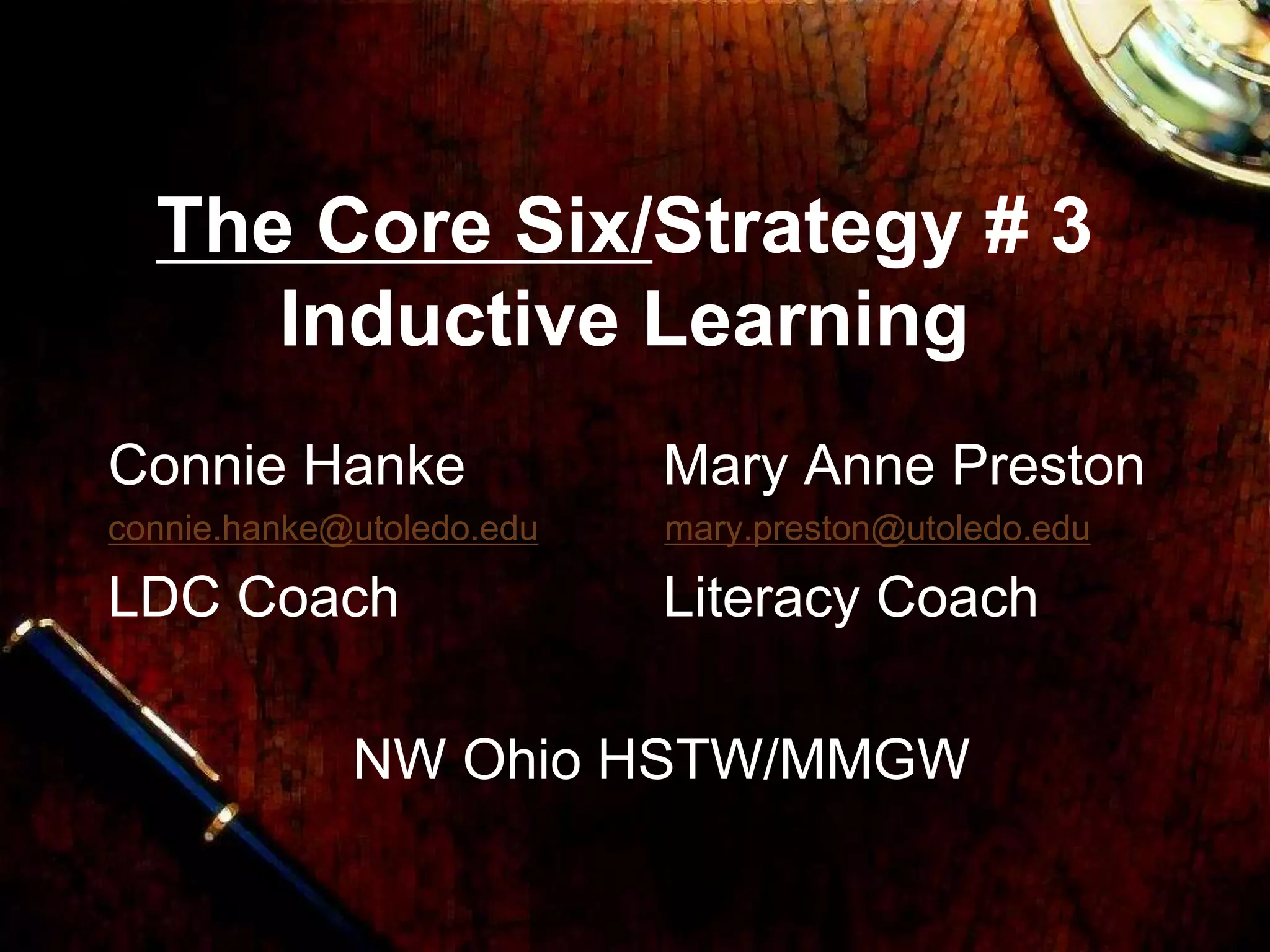 Inductive Learning Examples Ppt