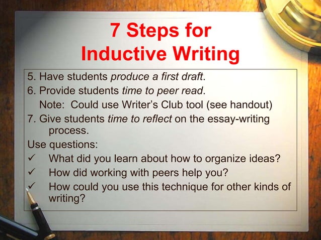 Inductive Learning Examples.ppt | Educational Assessment | Education