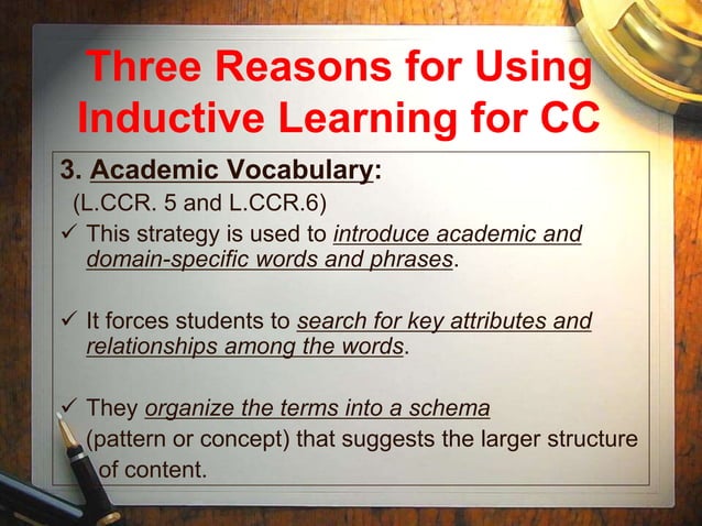 Inductive Learning Examples.ppt | Educational Assessment | Education