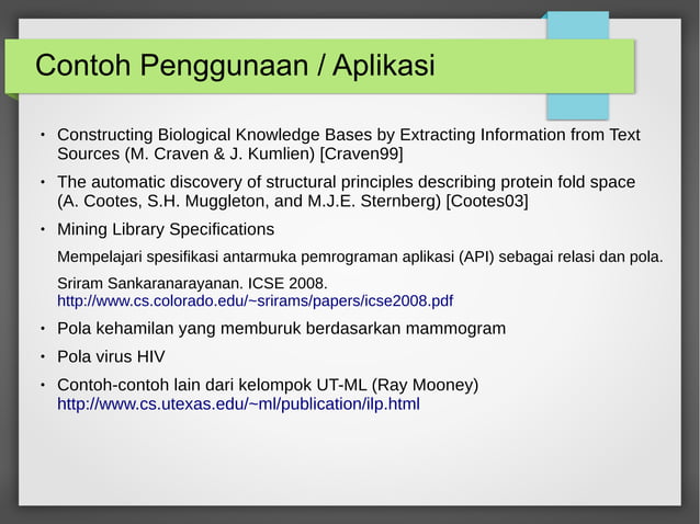 Inductive Logic Programming | PPT