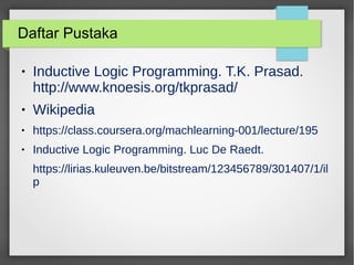 Inductive Logic Programming | PPT