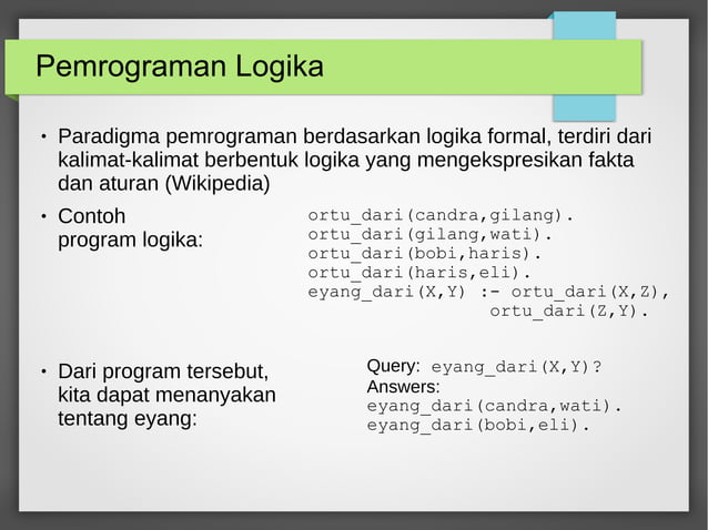Inductive Logic Programming | PPT