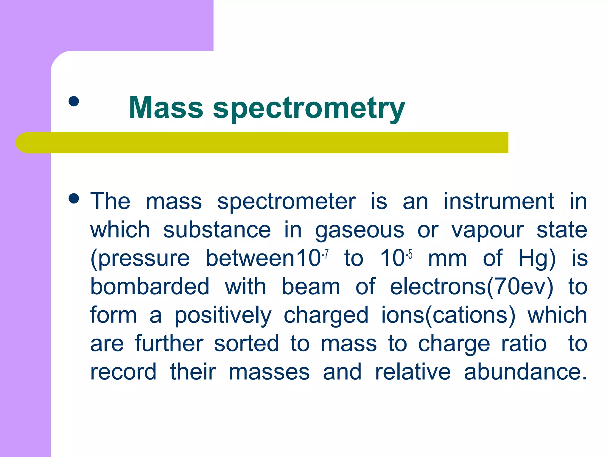 Inductively coupled mass spectrometry | PPT