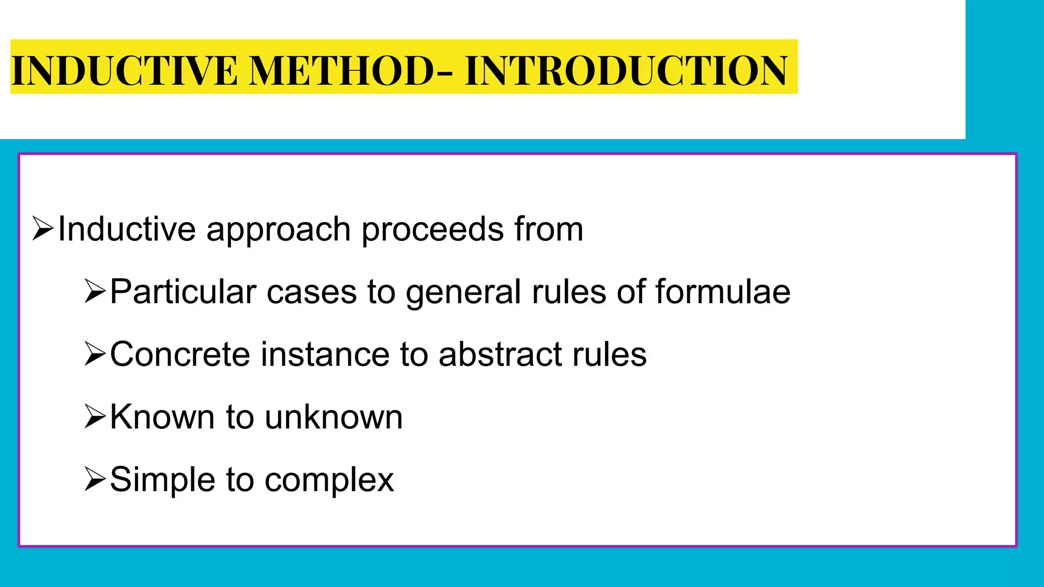 Inductive method | PDF | Science