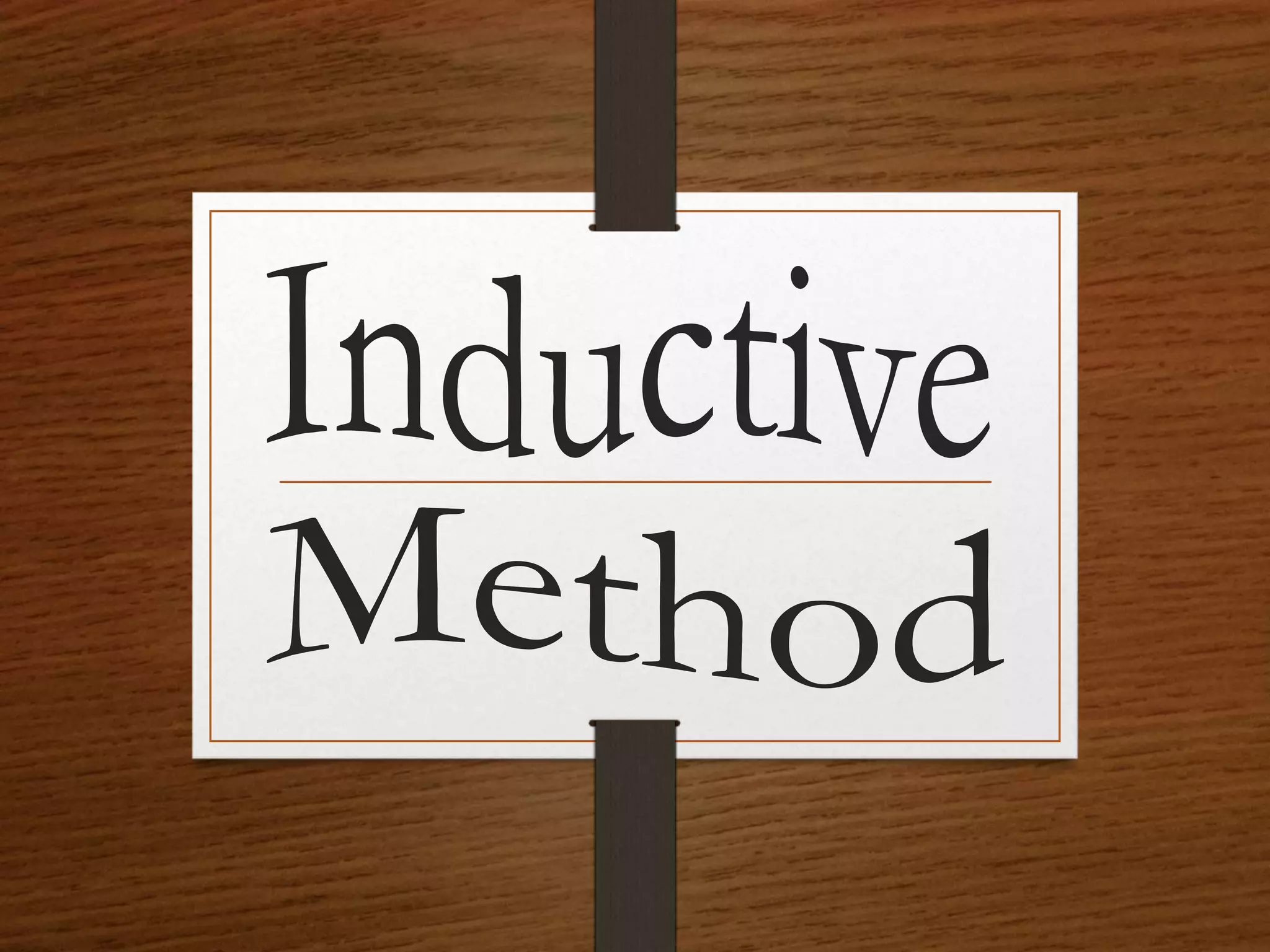 Inductive Method | PPTX