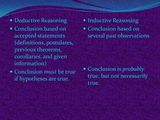 Inductive reasoning | PPTX