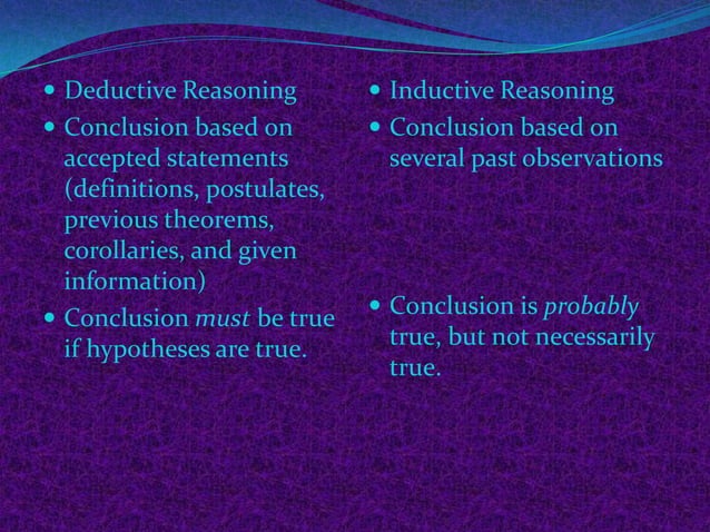 Inductive reasoning | PPTX