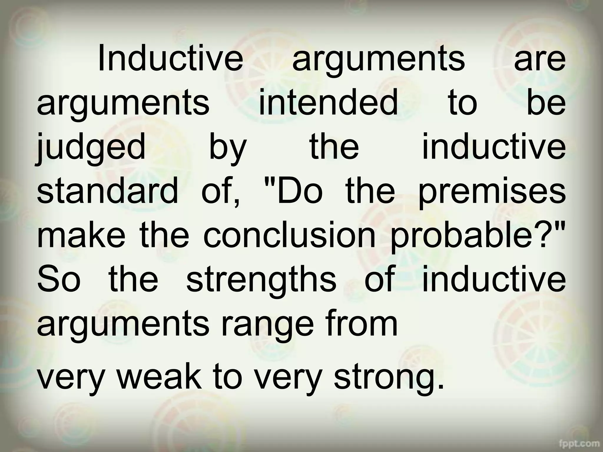 Inductive reasoning | PPTX