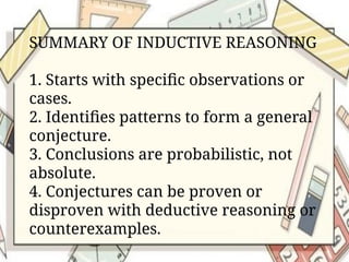 Comprehensive Exploration of Inductive Reasoning: Concepts, Examples ...