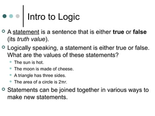 Inductive reasoning & logic | PPT