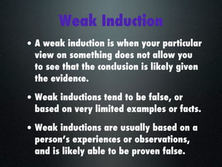 Inductive reasoning powerpoint | KEY