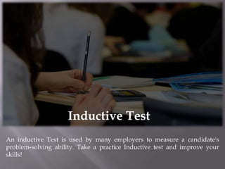 Inductive test | PPT