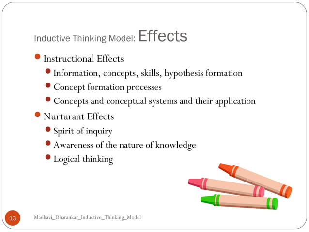 Inductive thinking theory | PPT