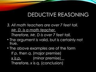 Inductive versus Deductive Reasoning.ppt