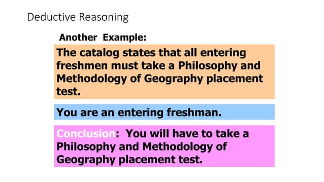 Inductive vs deductive reasoning.pptx | Science