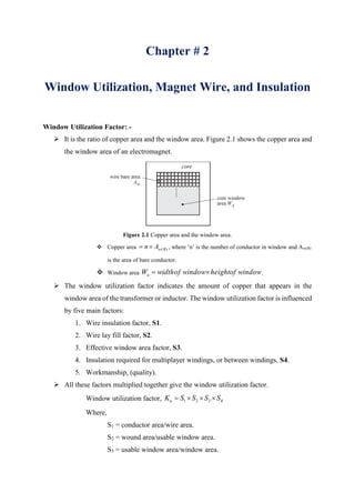 Inductor and transformer desing | PDF