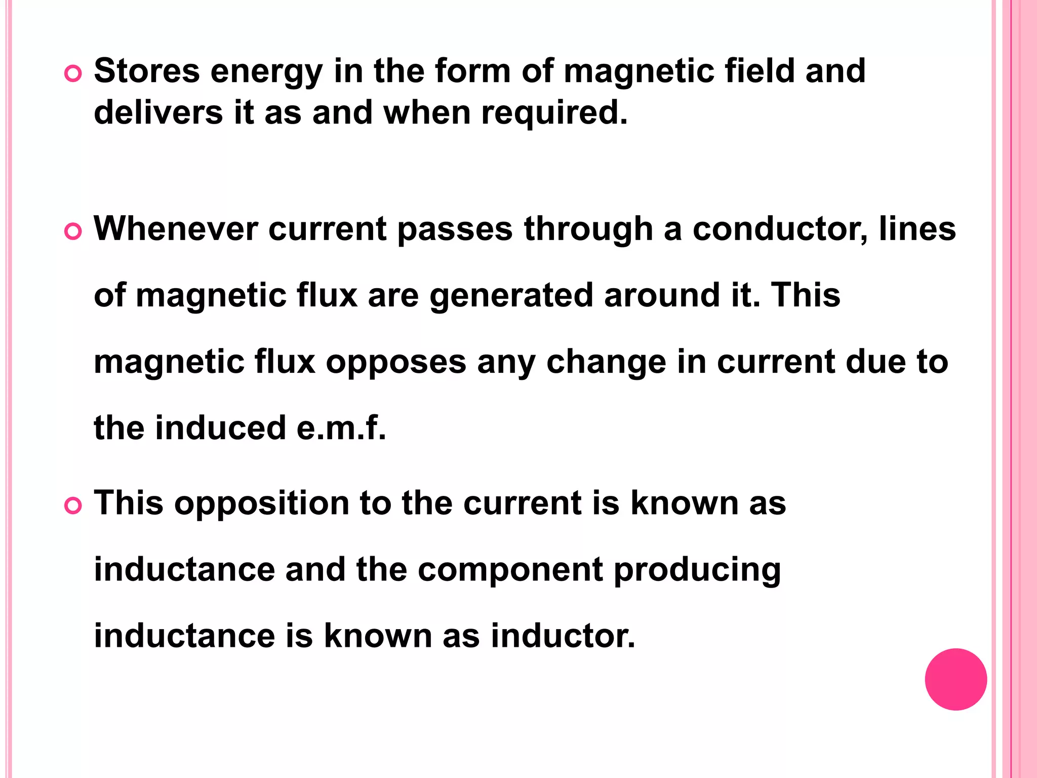 Inductors | PPTX