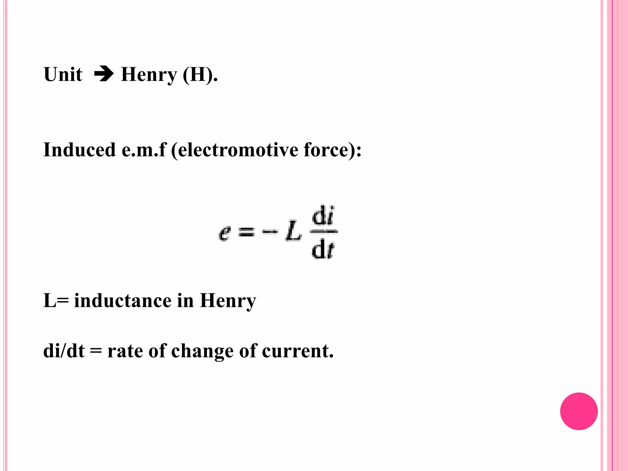 Inductors | PPTX