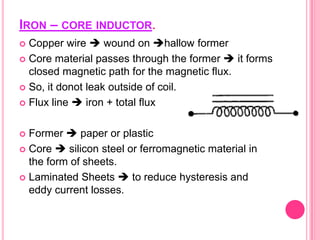 Inductors | PPTX