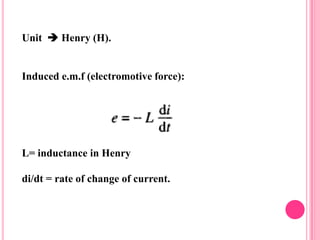 Inductors | PPTX