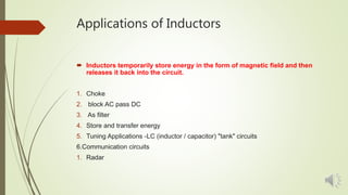 Inductors | PPTX