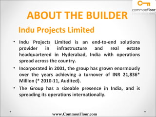 Indu Fortune Fields Annexe Hyderabad | PPT