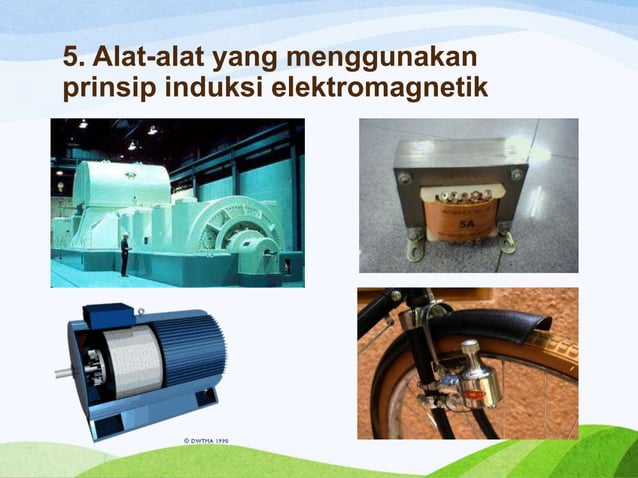 Induksi elektromagnetik (hk Faraday-Lenz) serta aplikasinya | PPT