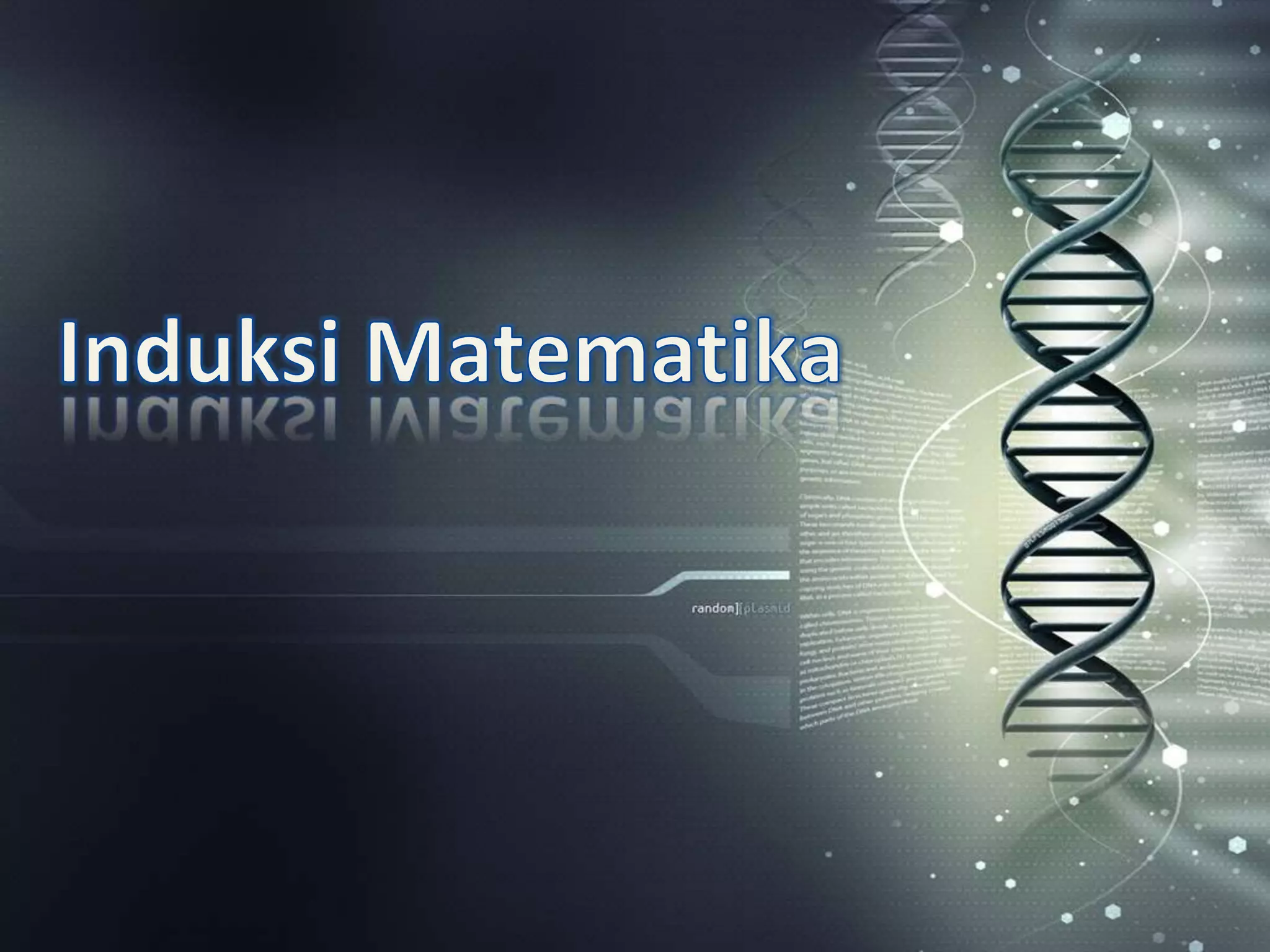 Induksi Matematika | PPT