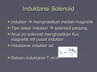 Induktor induktansi | PPT