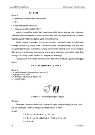 Induktor dan transformator | PDF