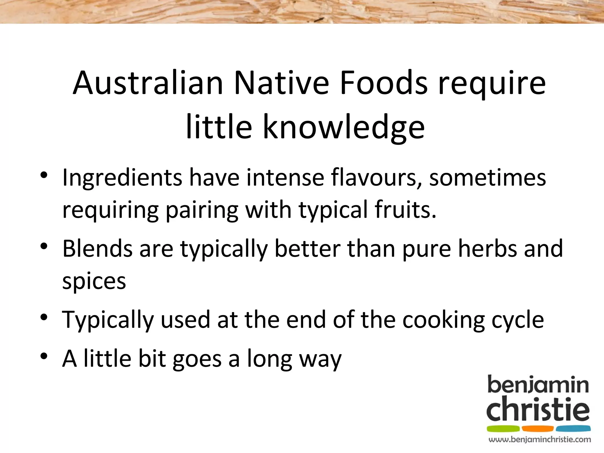 Indulging In Native Australian Foods | PPT