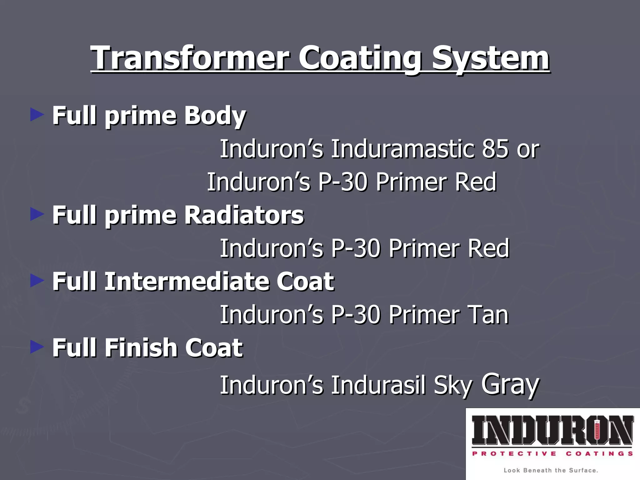 Induron's New Substation T&D Presentation | PPT