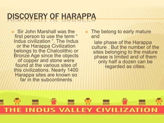 Indus Valley Civilization | PPTX