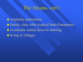 Indus aryan culture.ppt
