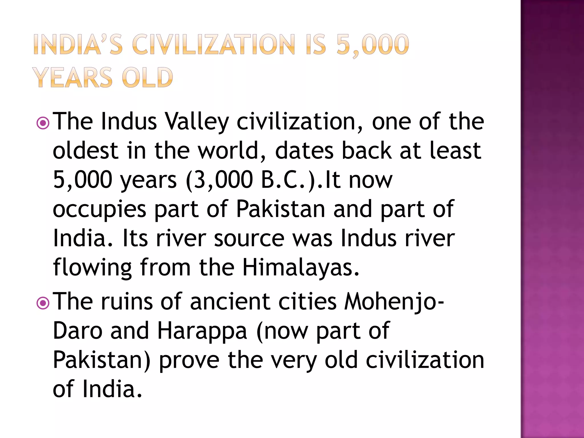 Indus civilizarion | PPTX