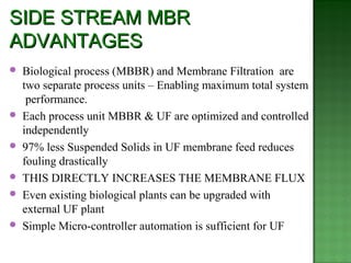 Indus Membrane Bio Reactor Presentation | PPT