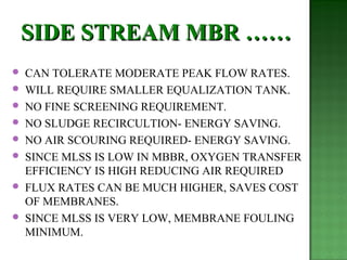 Indus Membrane Bio Reactor Presentation | PPT