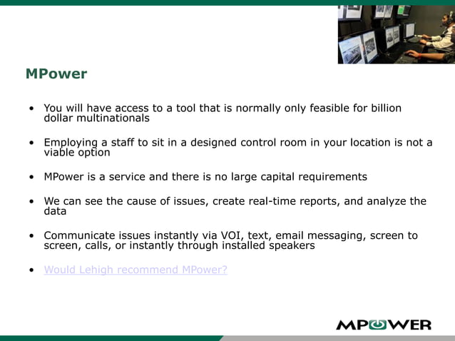 Remote Production Monitoring by Mpower | PDF