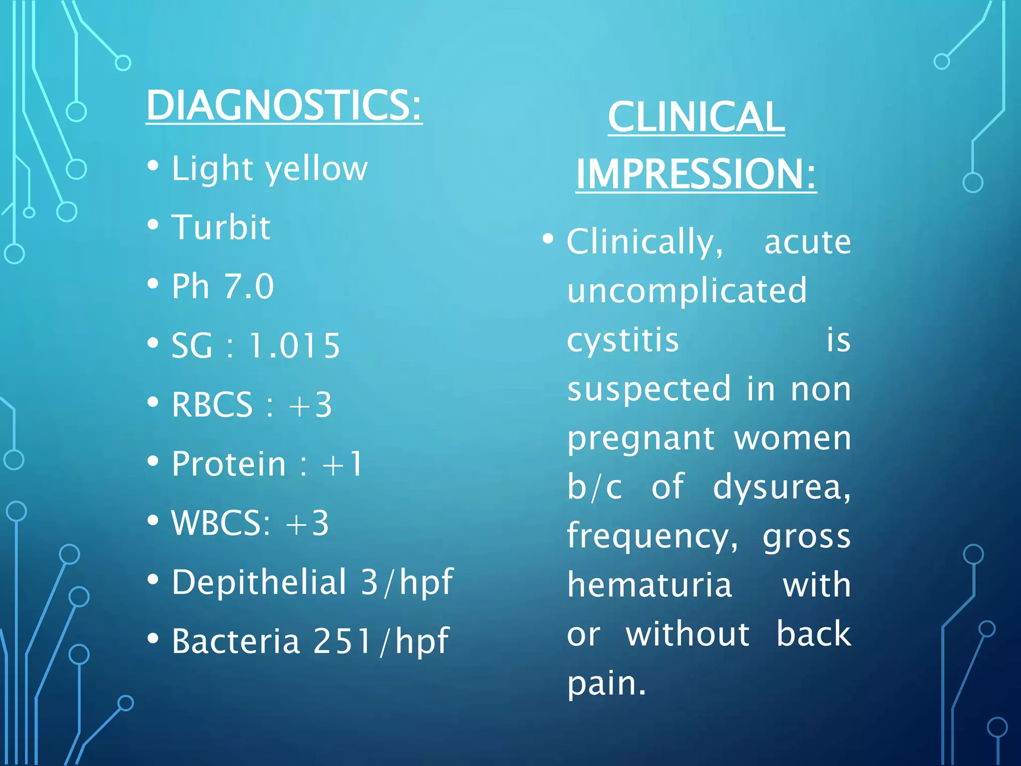 urinary tract infection | PPTX