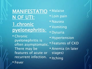 urinary tract infection | PPTX