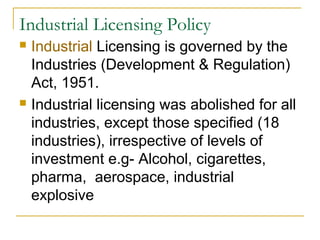 Indusrial policy | PPT
