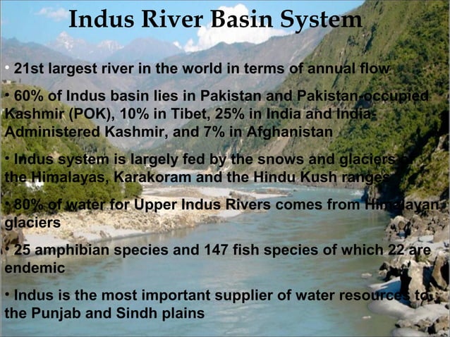 Indusriverbasinpaper hasrat-130119064313-phpapp02 | PPT