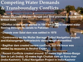 New Challenges of Transboundary Water Conflicts and Climate Change for ...