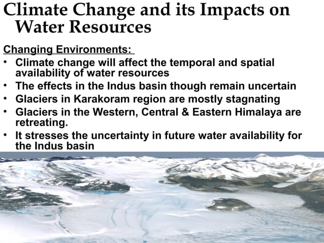 Indus river basin paper hasrat | PPT