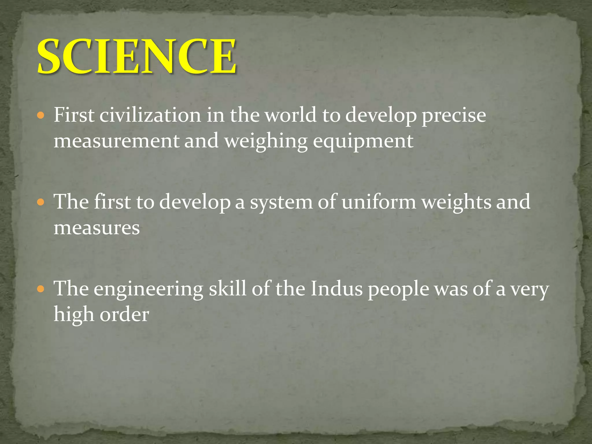 Indus River Civilization | PPTX