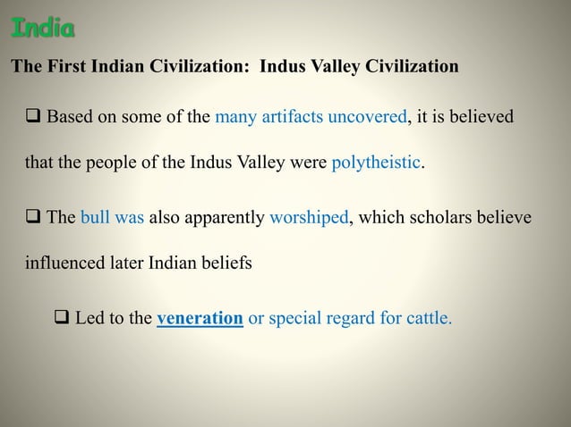 Indus river valley civilization | PPT