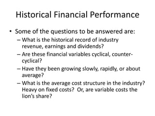 Indusrty analysis | PPT