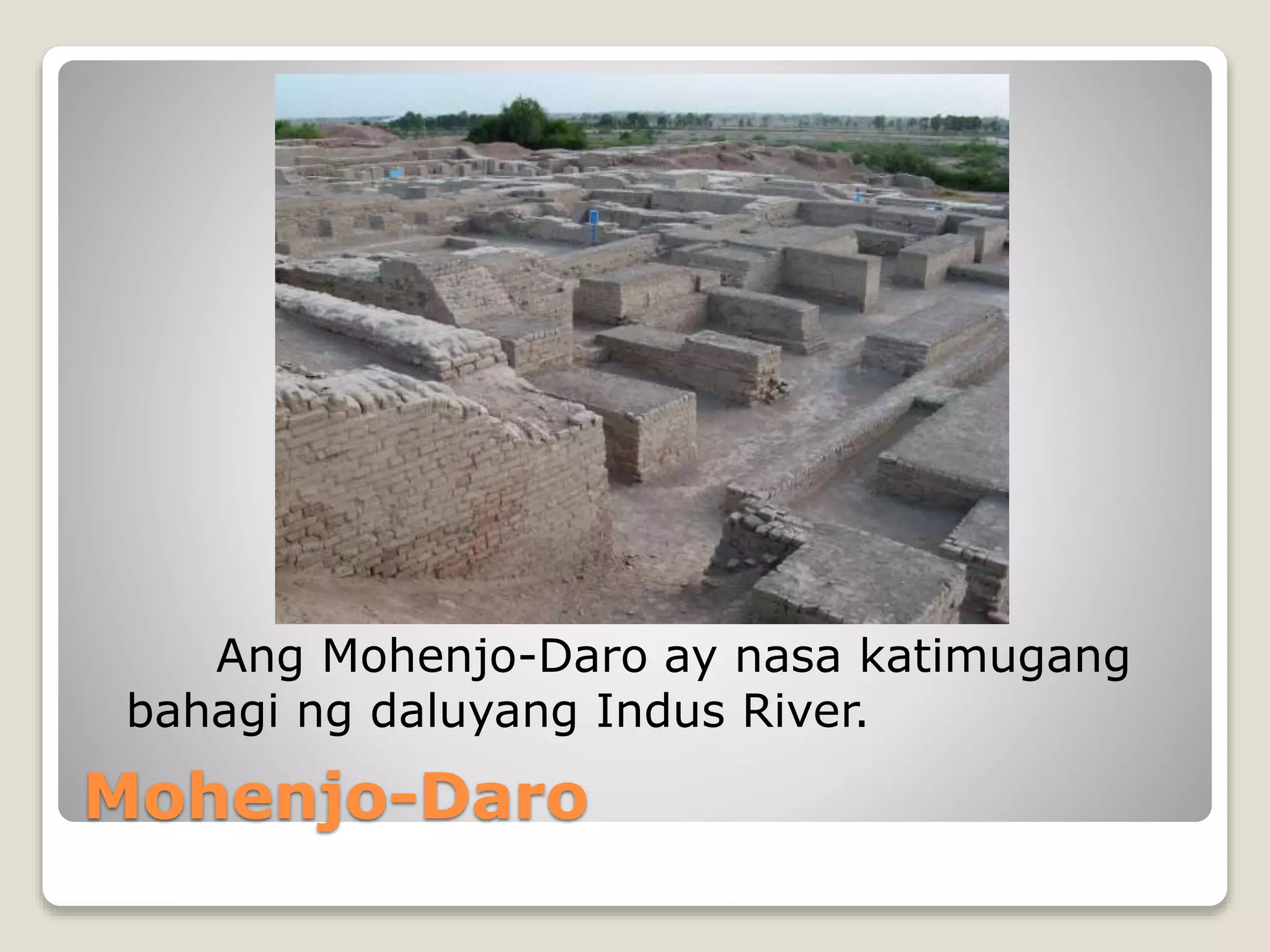 Kabihasnang Indus sa Timog Asya | PPTX