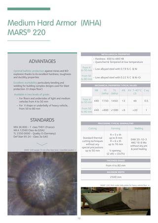 Industeel steel solutions-protection applications | PDF