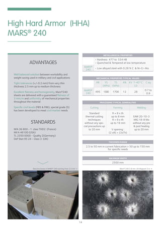 Industeel steel solutions-protection applications | PDF